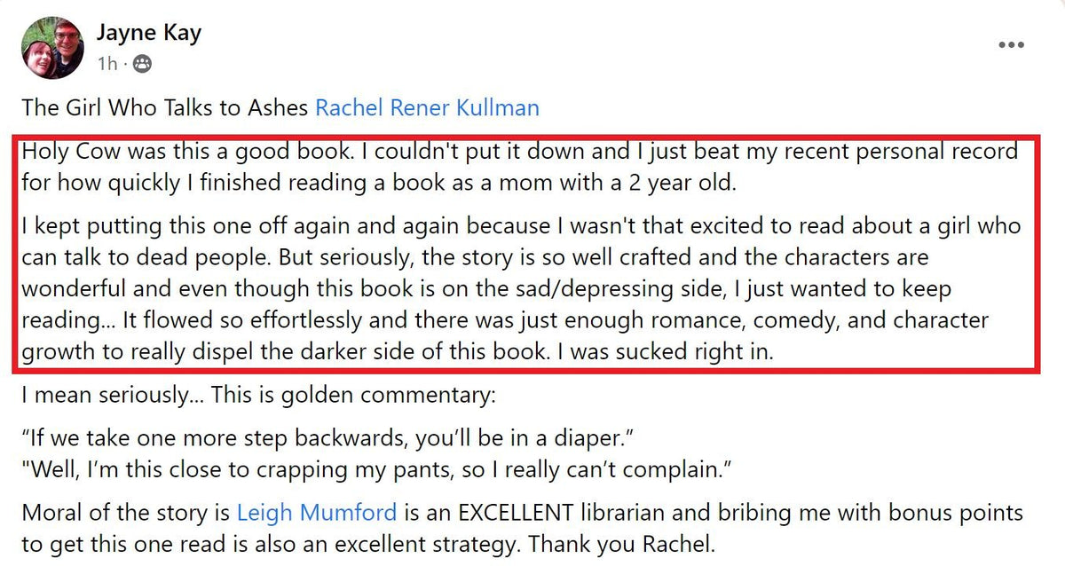 Who's afraid of a little time-bending?⏳ – Rachel Rener